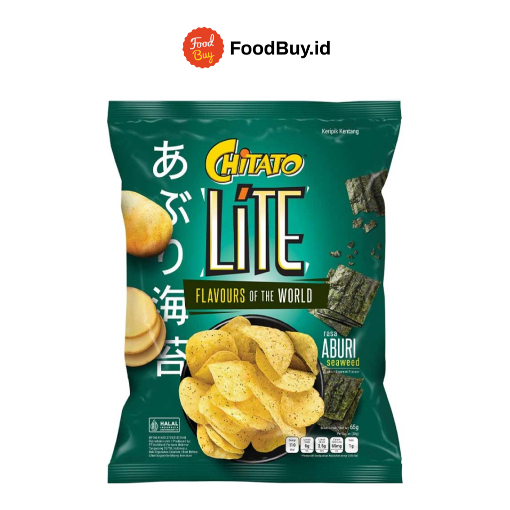 Jual Chitato Lite Aburi Seaweed Flavour Of The World 65 gr | Shopee ...