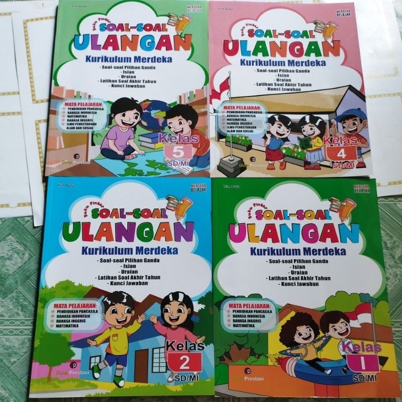 Jual Soal-Soal Ulangan SD kurikulum Merdeka | Shopee Indonesia