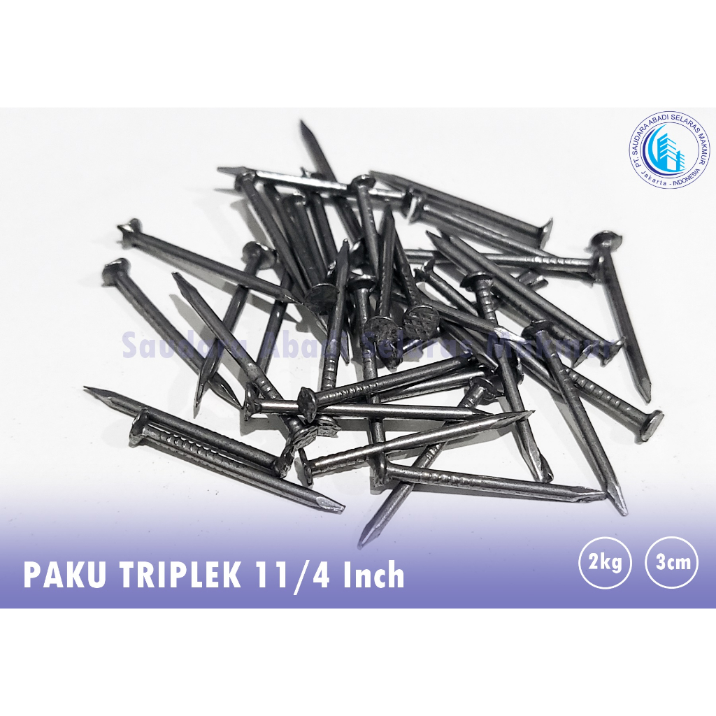 Jual Paku Triplek / Kayu 11/4 Inch (3cm) | Shopee Indonesia