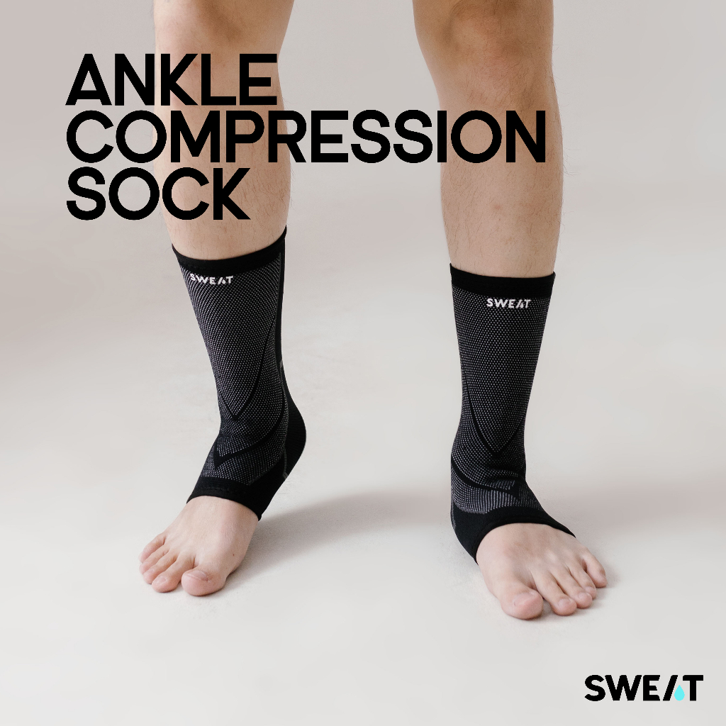 Jual SWEAT ANKLE WRAP COMPRESSION SOCKS | KAOS KAKI KOMPRESI OLAHRAGA ...
