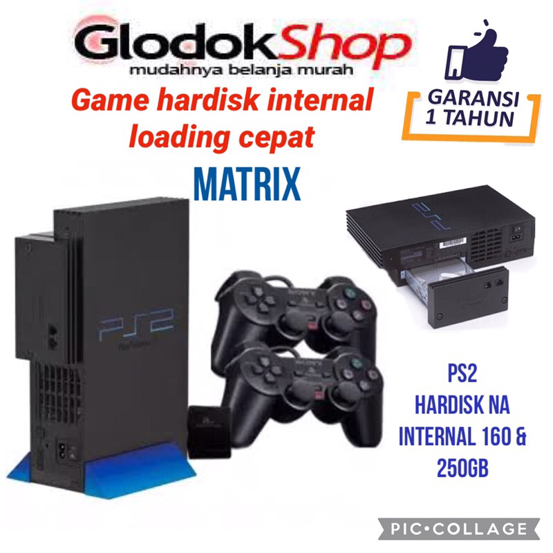 Jual PS2 | PS 2 | PLAYSTASION2 | PLAYSTASION 2 MULTIFUNGSI BISA KASET ...