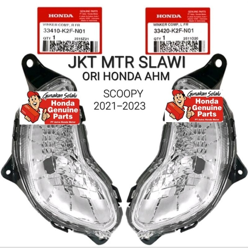 Jual 33420/33410-K2F-N01 Sein depan kanan scoopy K2F tahun 2021 - 2022 ...
