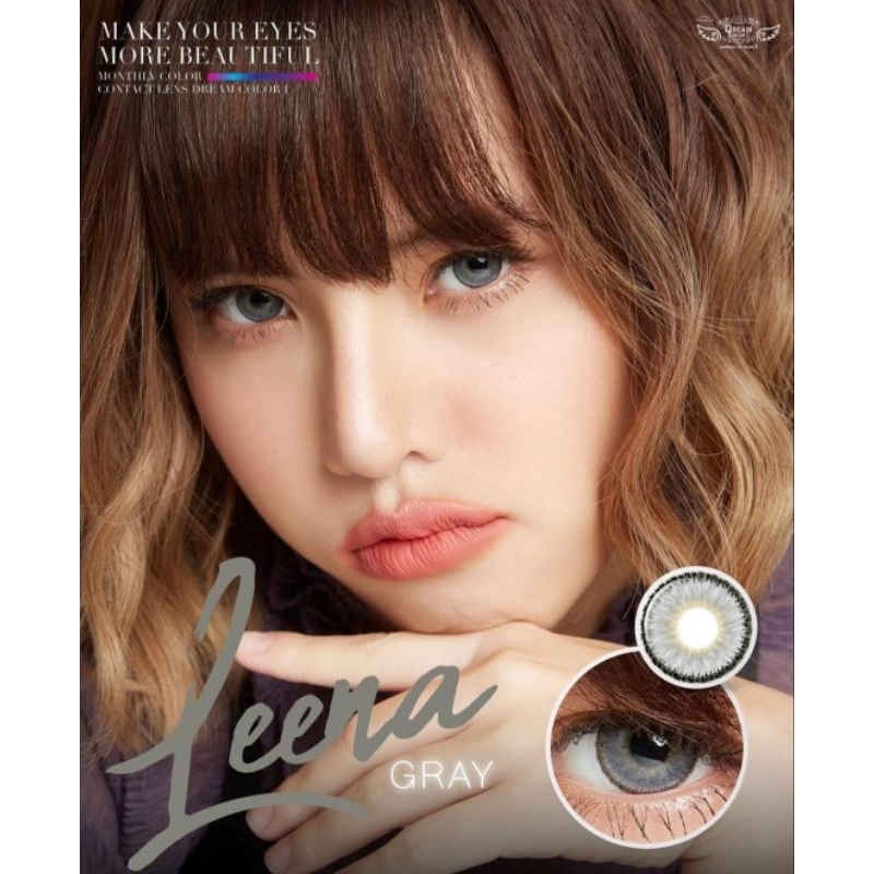 Jual SOFTLENS DREAMCOLOR DC1 LEENA 14.5 MM ( NORMAL & MINUS ) | Shopee ...