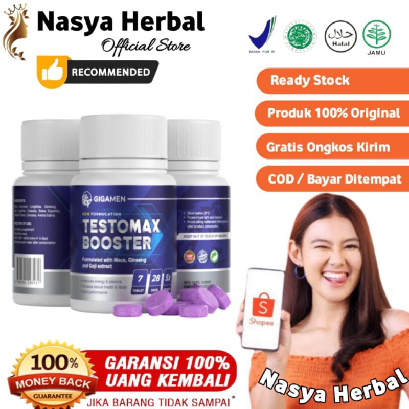 Jual DISTRIBUTOR TESTOMAX BOOSTER HERBAL ASLI SUPLEMEN PRIA AMPUH 100% ...