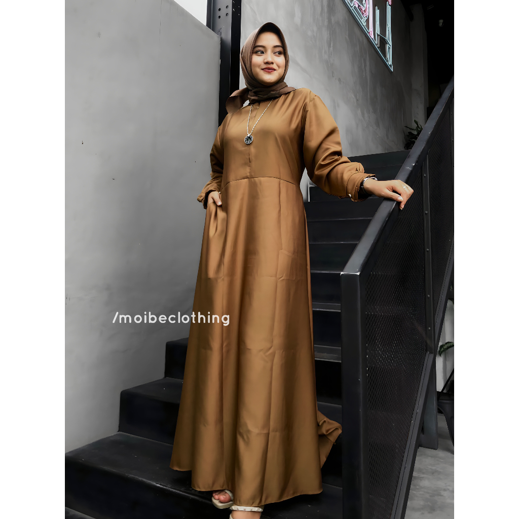Jual Gamis Seragam Baju Pemda Asn Dinas Guru Pegawai Tanpa Pita Kerah Shanghai | Shopee Indonesia