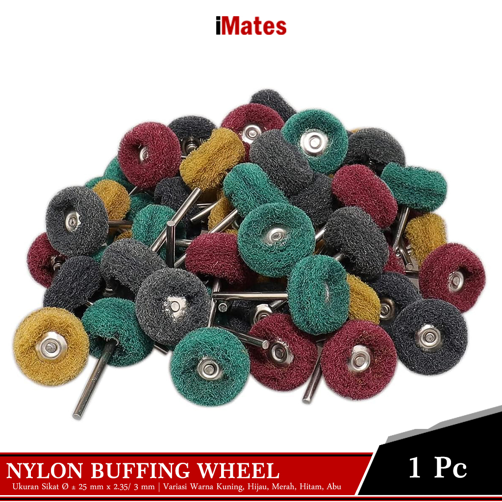 Jual Mata Bor Sikat Nylon Mini Die Grinder Brush Poles Abrasive Mini ...