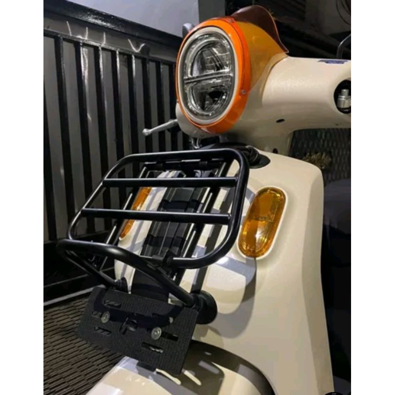 Jual Front Rack Fazzio.Aksesoris Rak depan Yamaha Fazzio | Shopee Indonesia