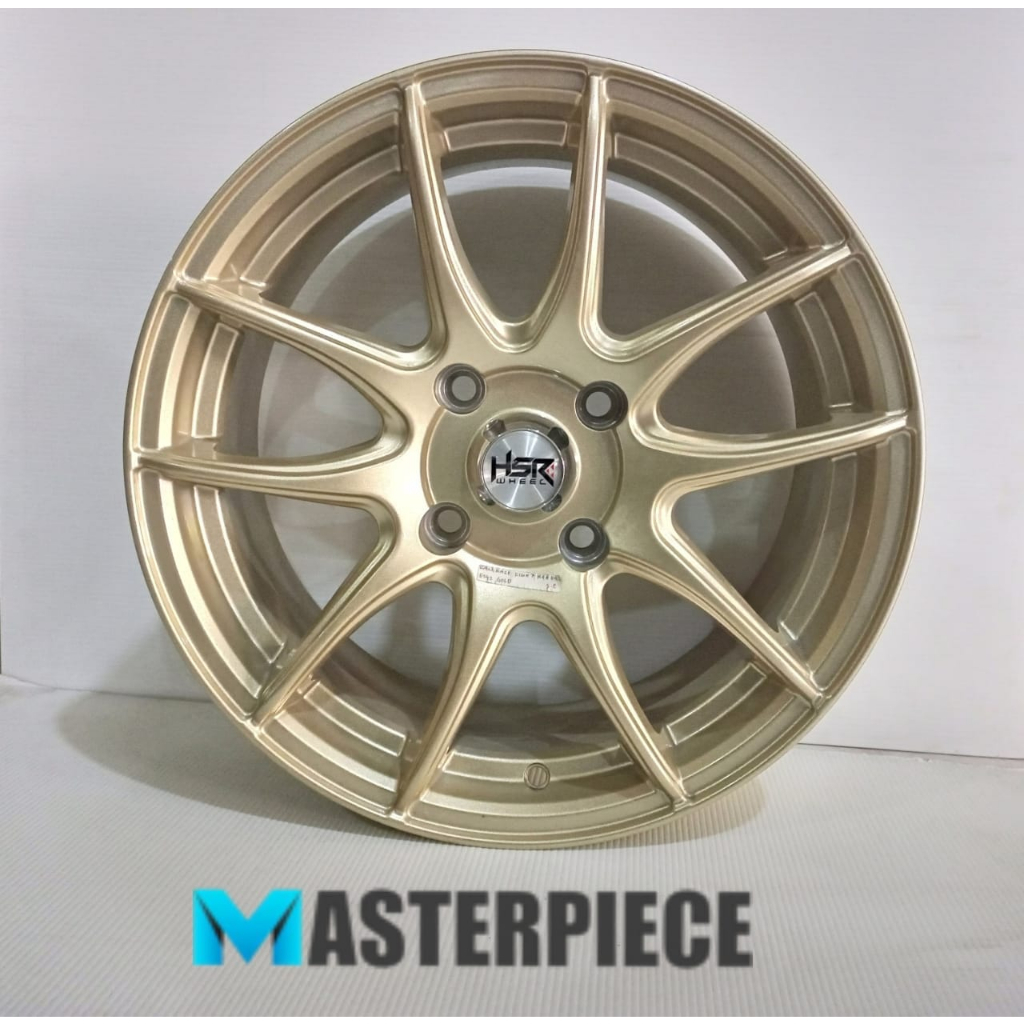 Jual VELG MOBIL R16 KAMIKAZE HSR R16X7 H4X114,3 ET42 GOLD(AVANZA,GALANT ...