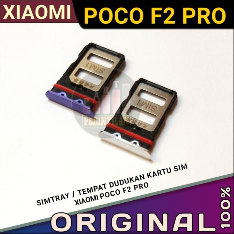 Jual SIMTRAY TEMPAT DUDUKAN KARTU SIM XIAOMI POCO F2 PRO ORIGINAL ...