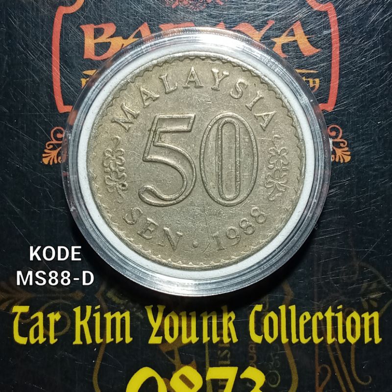 Jual Koleksi 50 Sen Koin Malaysia Seri Gedung Tahun 1988 Kode MS88-D | Shopee Indonesia