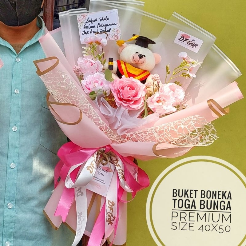 Jual Buket Boneka Wisuda , Flower Bouquet Boneka bear , Buket boneka ...