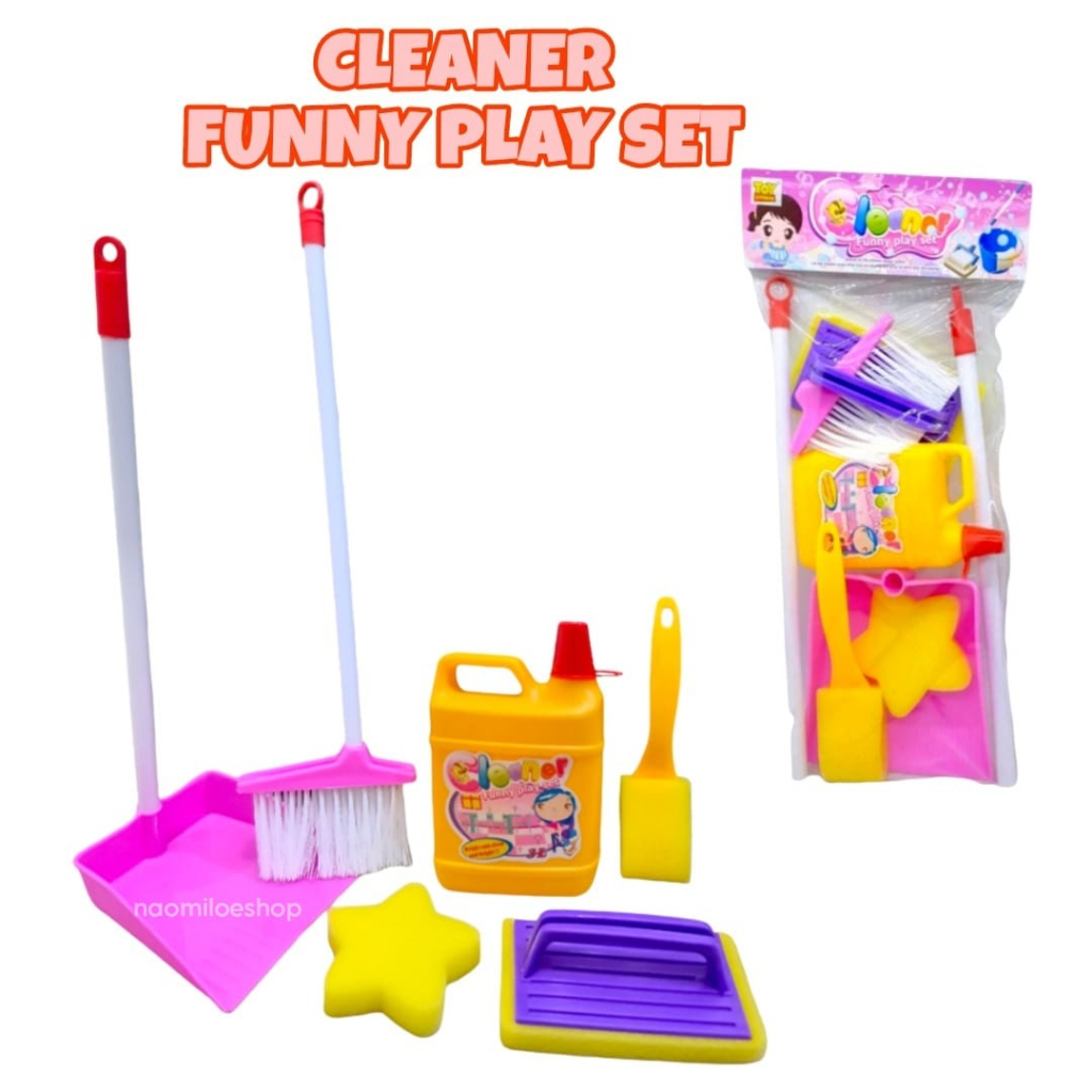 Jual magical set mainan anak perempuan cleaning set mainan bersih ...