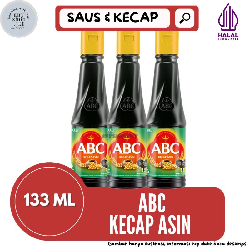 Jual Kecap Asin Botol ukuran 133ml | Shopee Indonesia