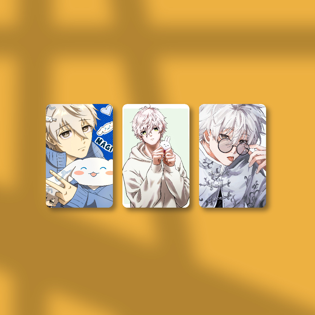 Jual Photocard Seishiro Nagi Blue Lock | Photocard Anime Character ...