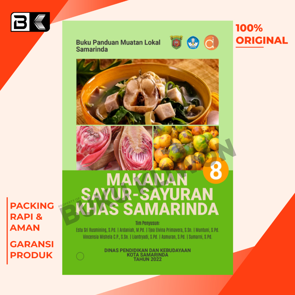 Jual Buku Panduan Muatan Lokal Samarinda Makanan Sayur-Sayuran Khas ...