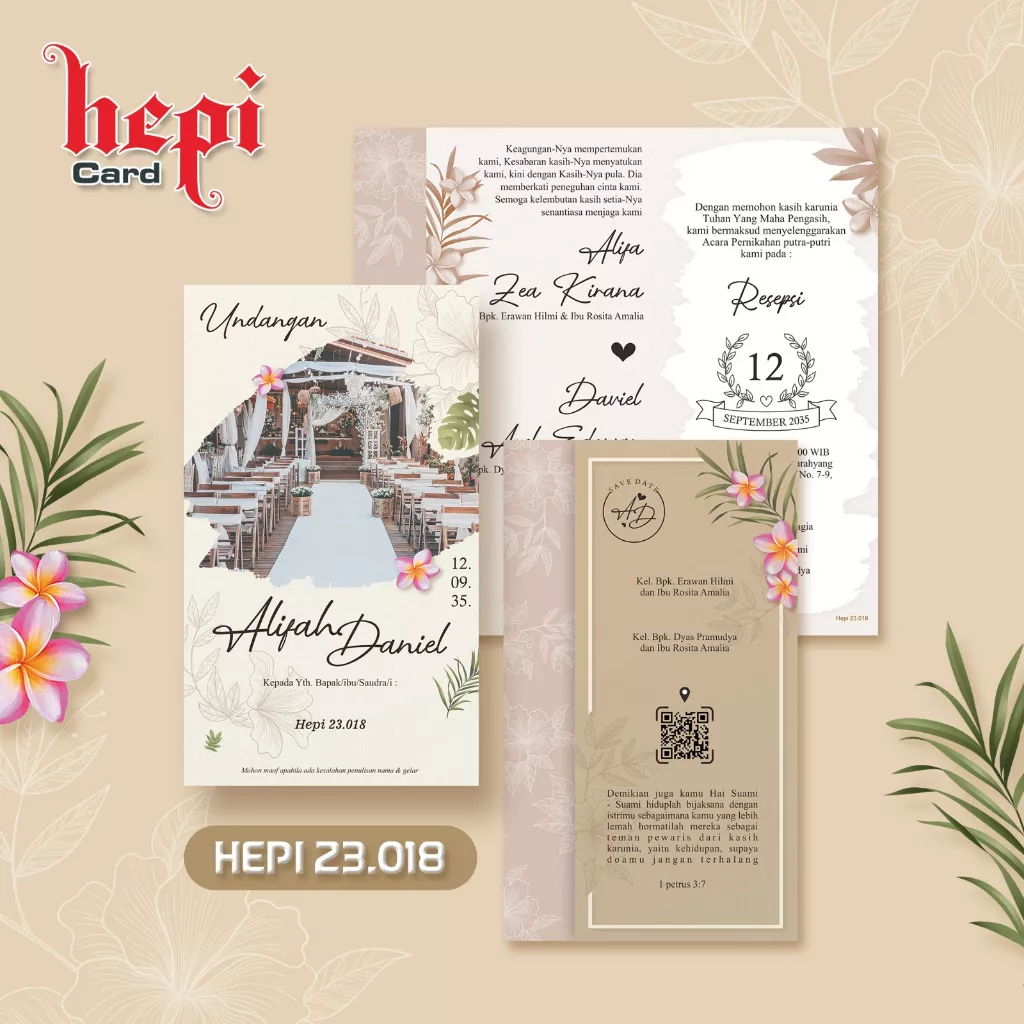 Jual Hepi 23.018 Blangko Undangan - Blangko Undangan - Undangan Murah ...