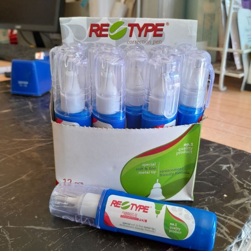 Jual TIP EX CAIR UJUNG BESI Re-type Correction Cair Ujung besi Correction Paling banyak dicari ...