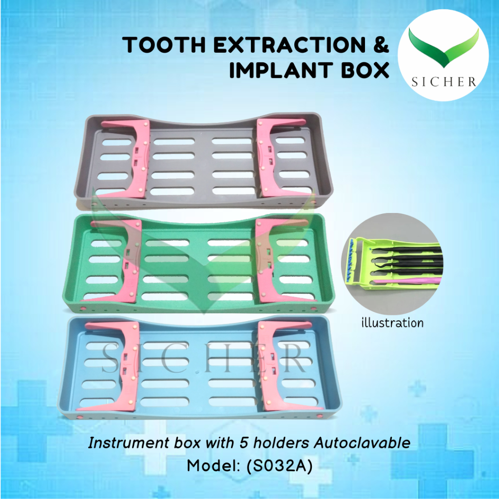 Jual Tray Instrument Dental /Tooth Extraction And Implant Instrument ...