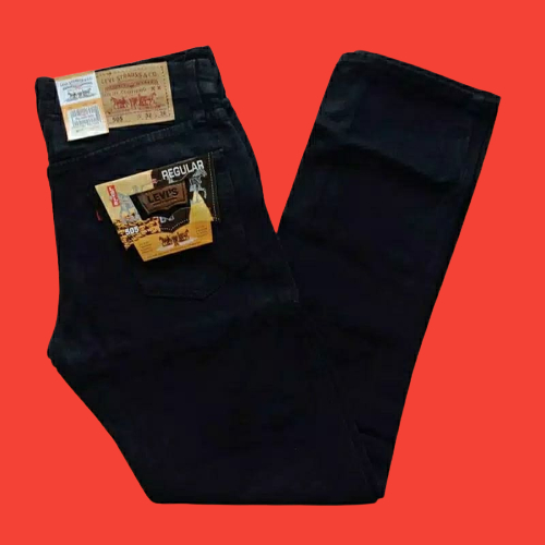 Jual Celana Jeans Standar Reguler Fit Pria Panjang Bahan Denim Distro ...
