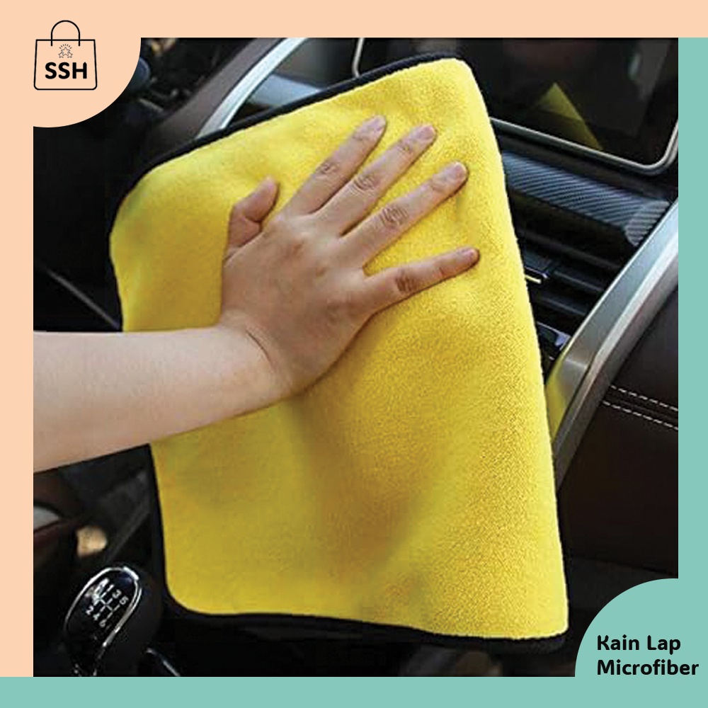 Jual Kain Lap Microfiber Serbaguna Kain Lap Mobil dan Motor Dapur Kain ...