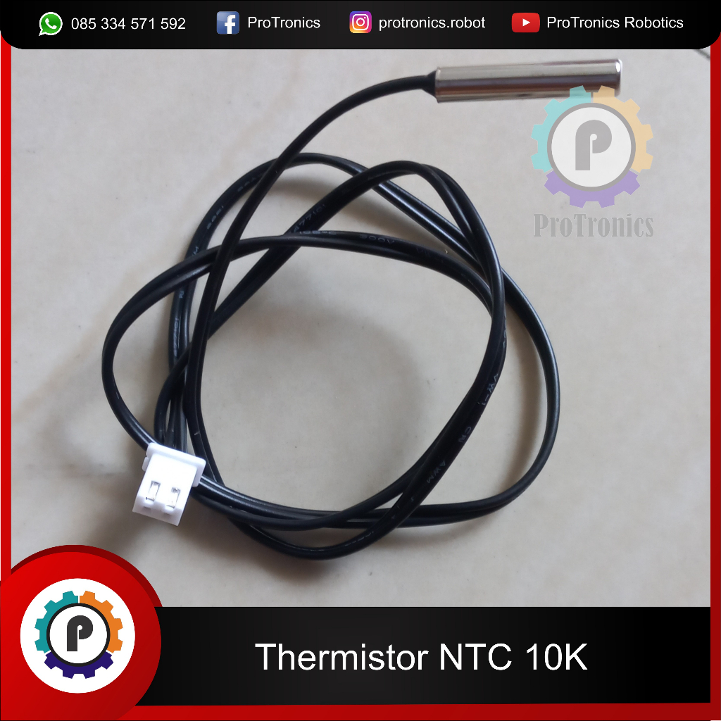 Jual Thermistor Ntc 10k Temperature Sensor Suhu Probe Shopee Indonesia