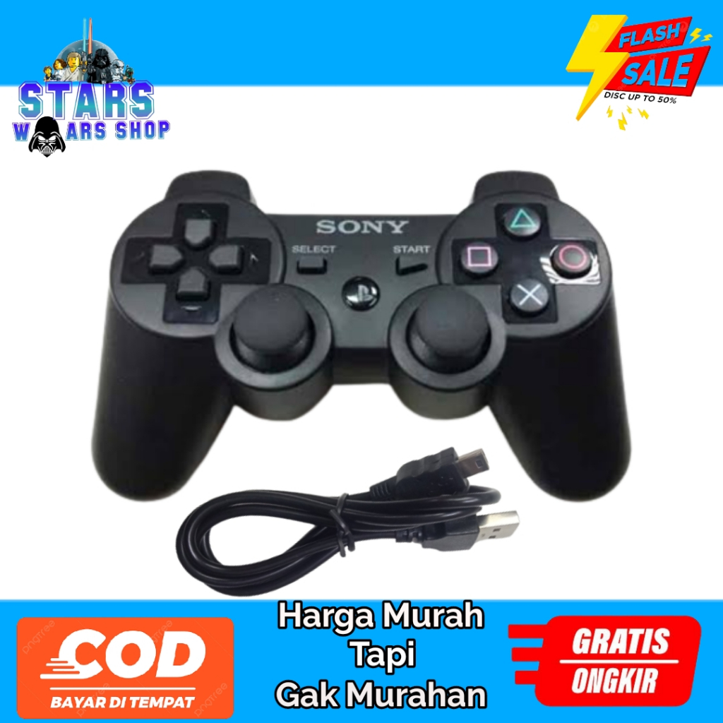 Jual Stik Stick PS3 OP Hitam Wireless Getar | Shopee Indonesia