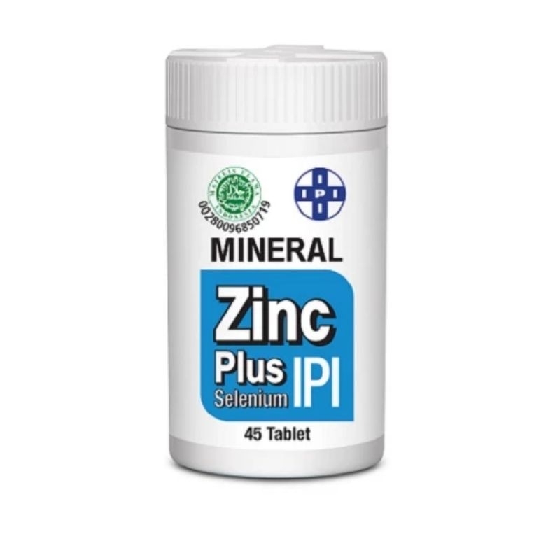 Jual Vitamin IPI Mineral Zinc plus Selenium isi 45 tablet | Shopee ...