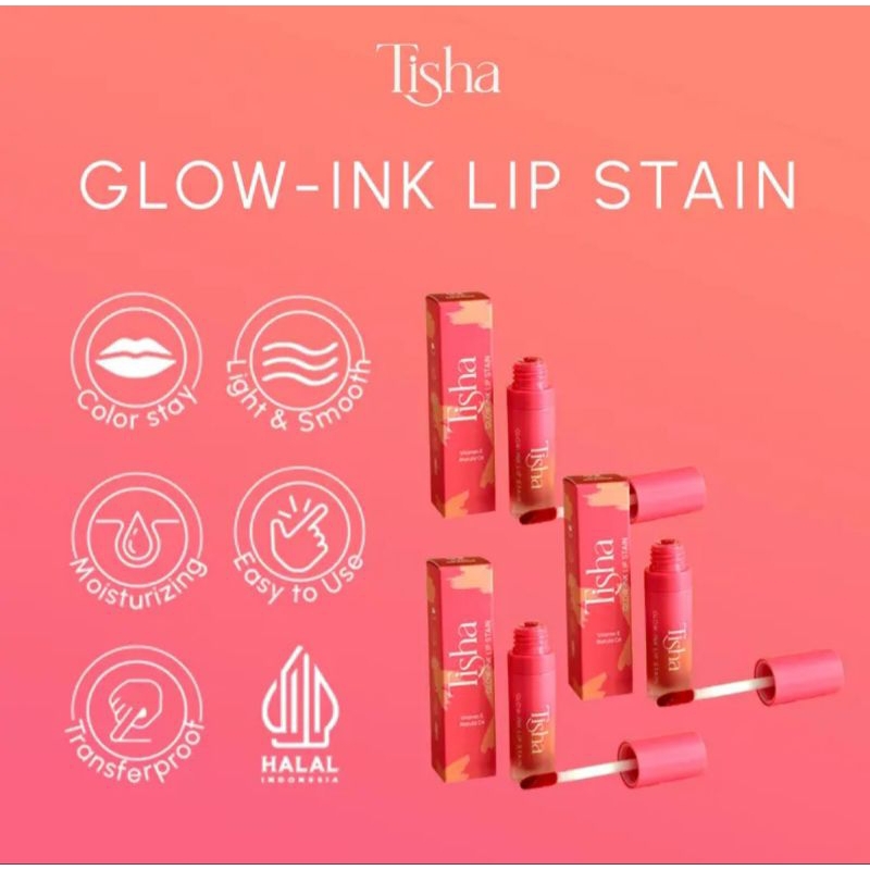Jual Tisha glow-ink stain lip tint | Shopee Indonesia
