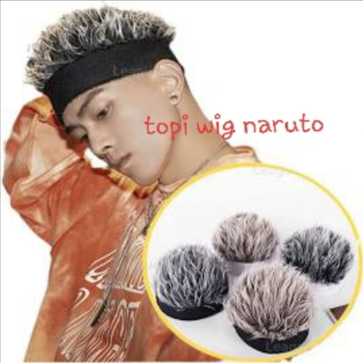 Jual Topi Wig Rambut Korea NARUTO / Topi Anime / Topi Kamuflase Gaya ...