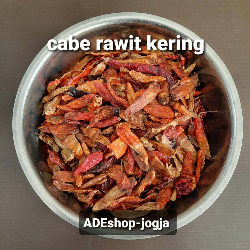 Jual cabe rawit kering teja dry chili 100 gr cabai lombok | Shopee ...