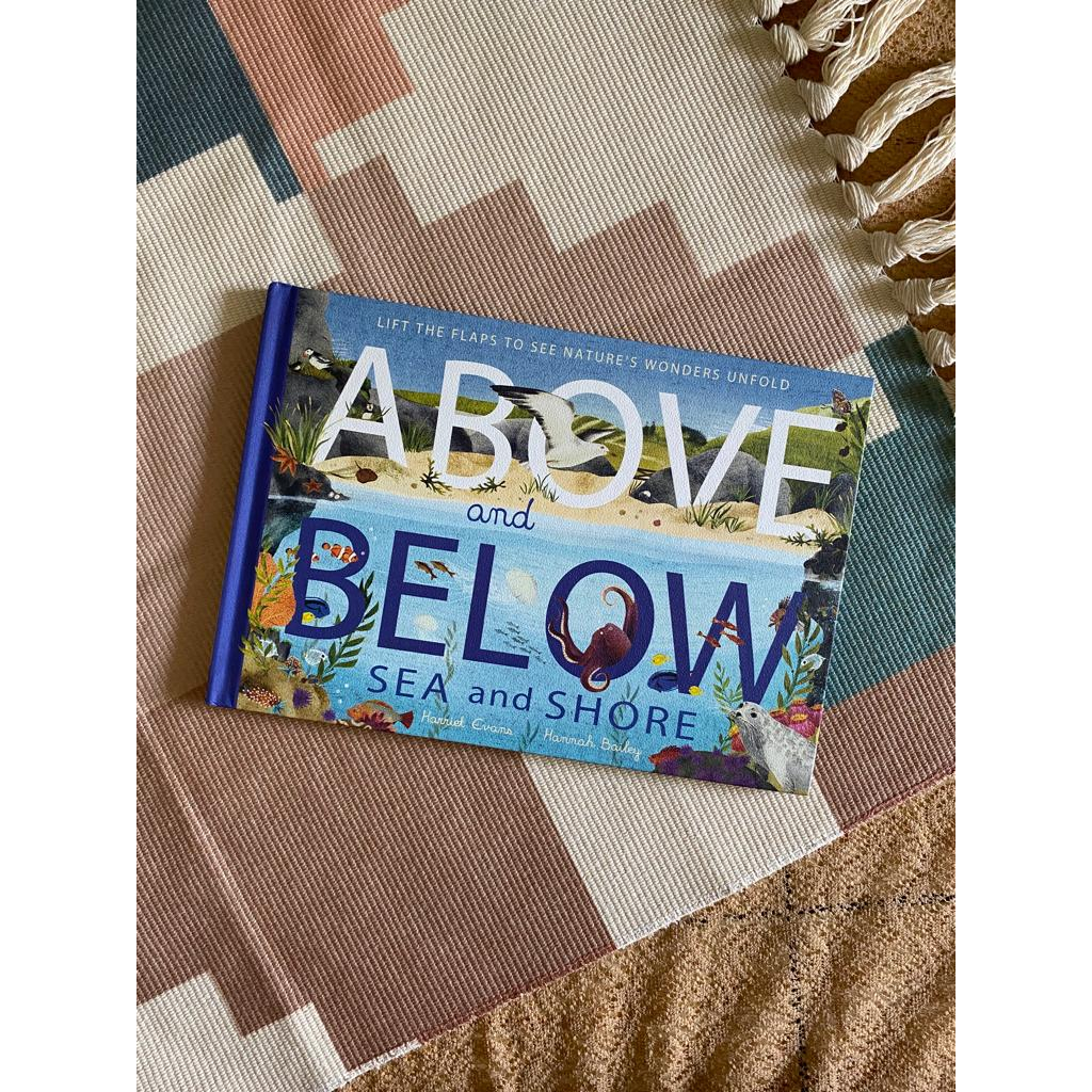 Jual Above and Below: Sea and Shore: Lift the flaps to see nature's ...
