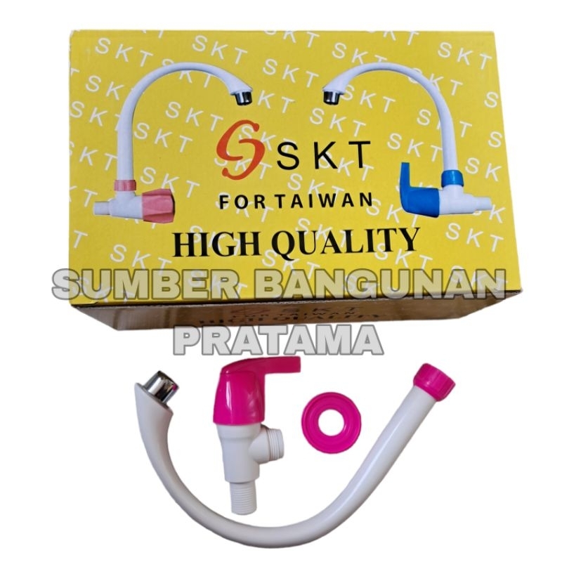 Jual Kran angsa pvc Skt kran cuci piring 1/2 inch | Shopee Indonesia