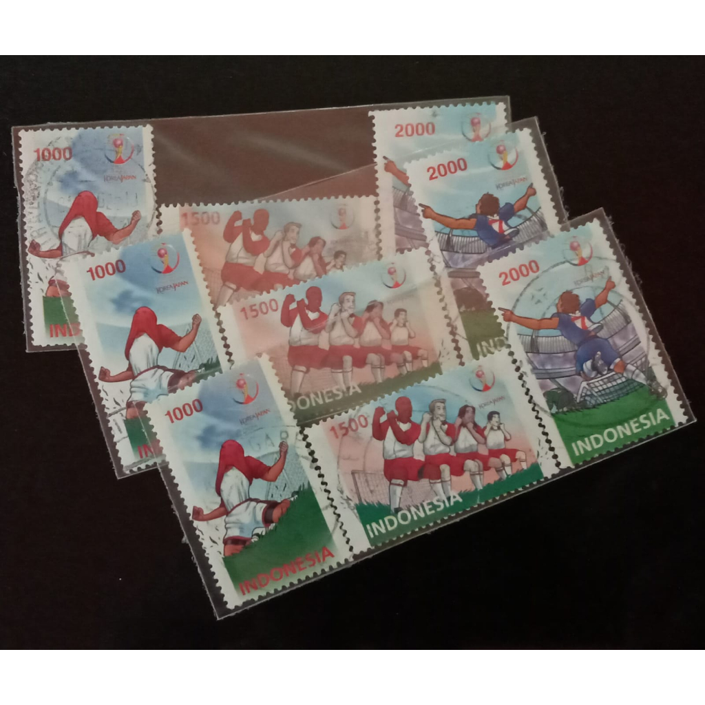 Jual Perangko Indonesia World Cup 2002 Korea-Japan | Shopee Indonesia