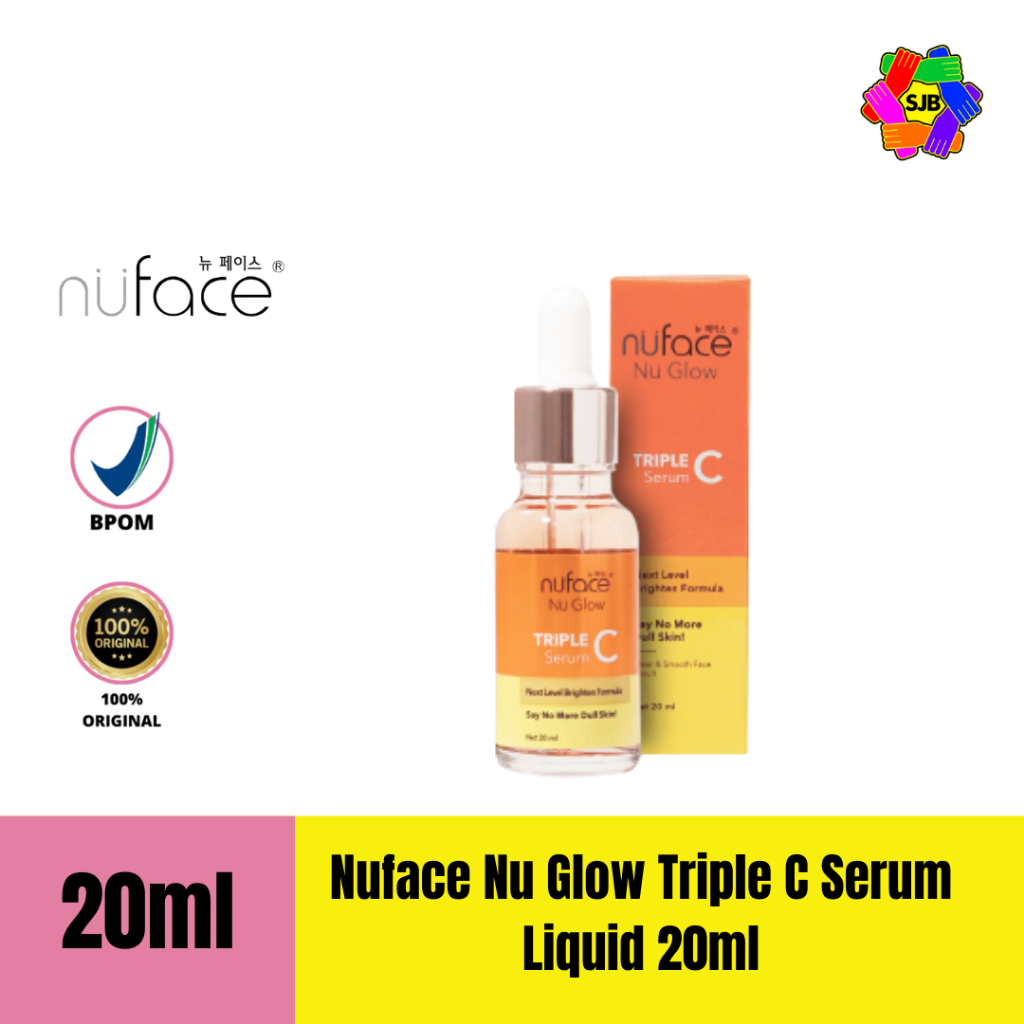 Jual Nu face Nu Glow Triple C Serum 20ml | Shopee Indonesia