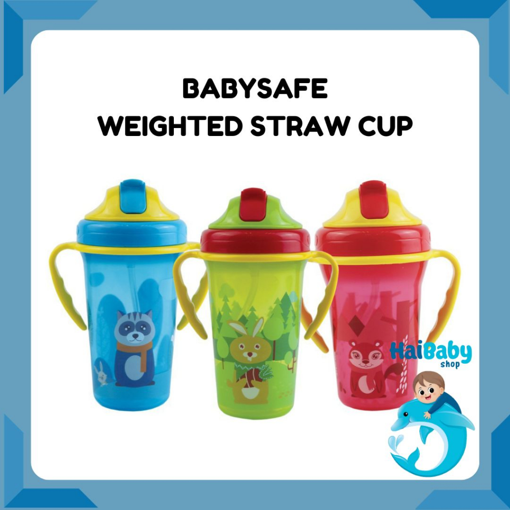 Jual BABY SAFE Weighted Straw Cup JP020 - Botol Minum Anak Dengan Pemberat Sedotan | Shopee ...