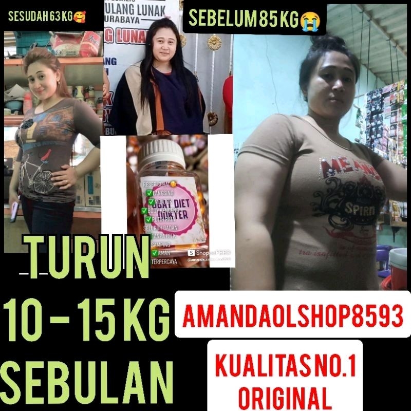 Jual OBAT DIET DOKTER/PELANGSING KEMASAN LAMA 100%ORIGINAL isi30 butir ...