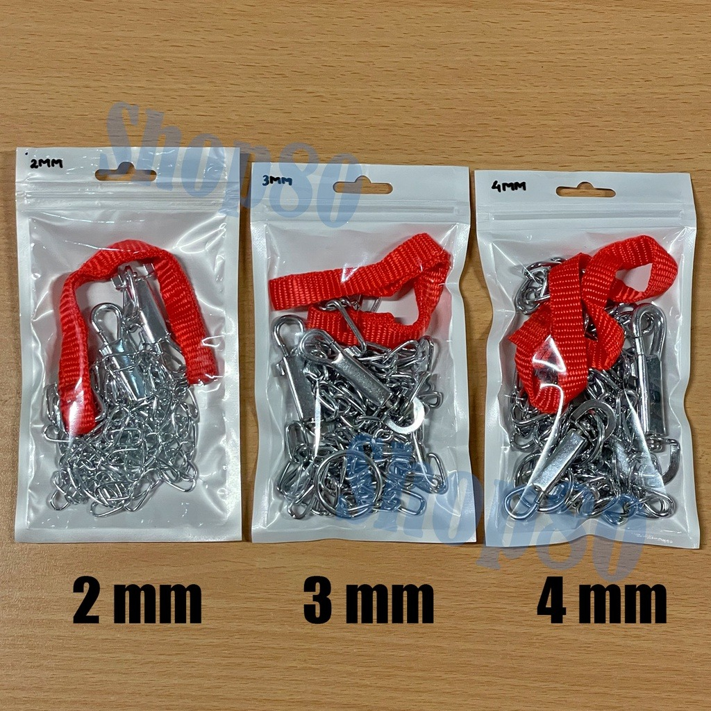 Jual Rantai Kalung Anjing ukuran 2mm 3mm dan 4mm Kalung Anjing Kucing ...