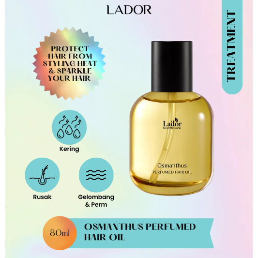 Jual Lador La'dor La Vie En Glow Osmanthus Moisturizing Perfumed Hair Oil 80ml Minyak Pewangi ...