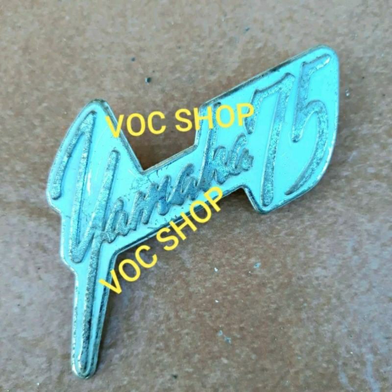 Jual Yamaha 75 V75 Emblem Simbol Logo Sayap Legshield Tebeng Original ...