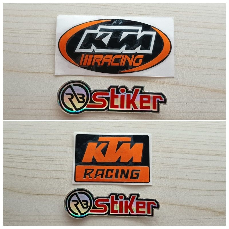 Jual STIKER KTM RACING STICKER MOTOR | Shopee Indonesia