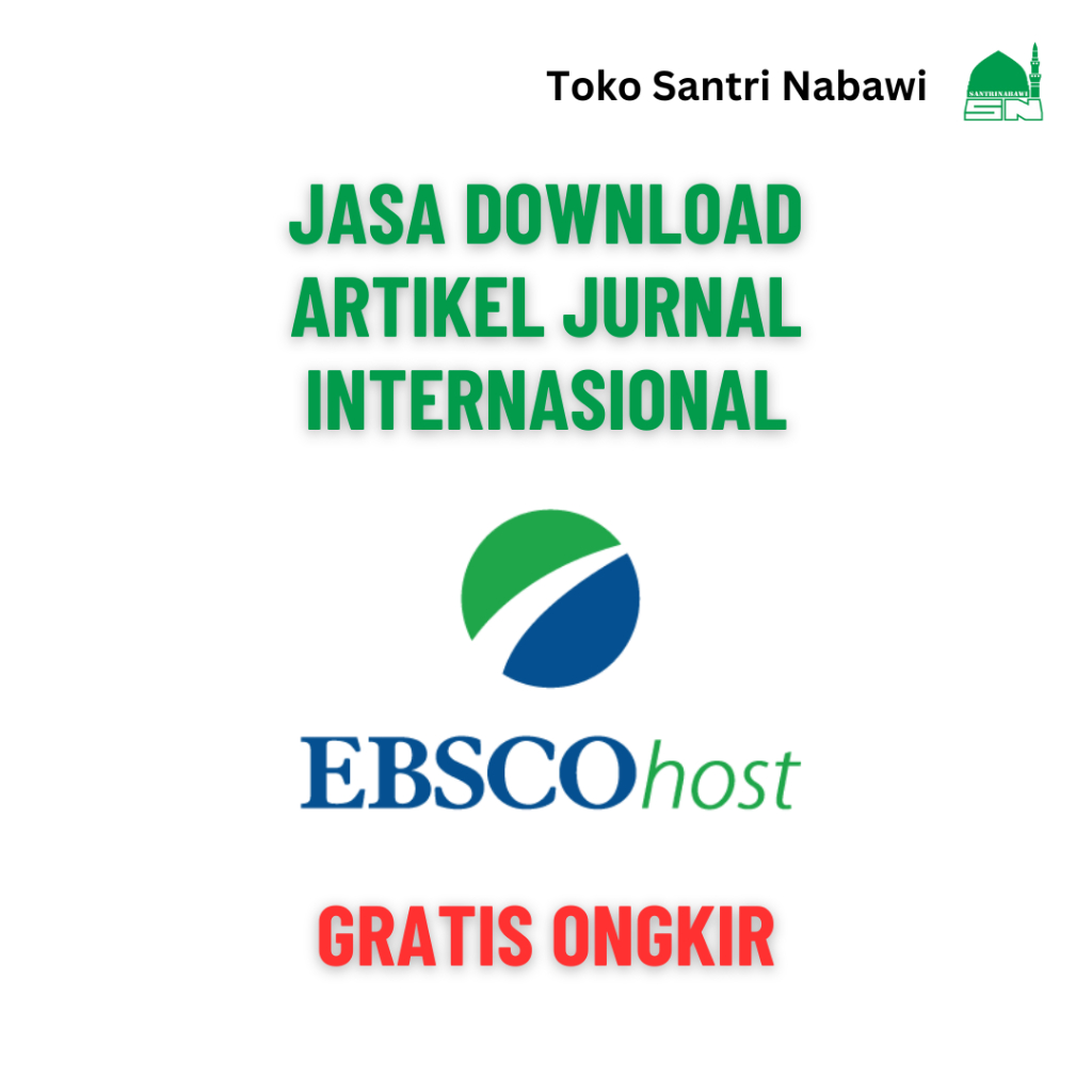Jual Jasa Download Jurnal EBSCO host Artikel Dokumen International Journal | Shopee Indonesia