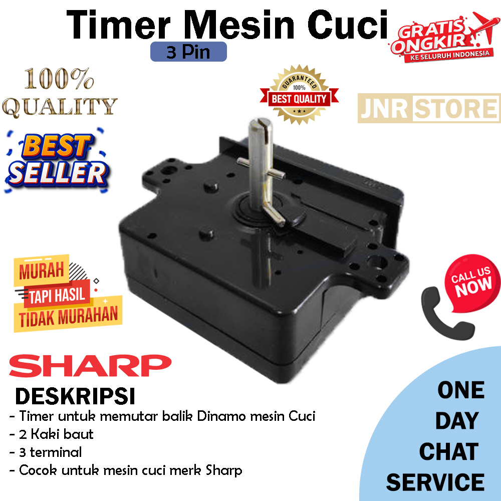 Jual Timer Mesin Cuci 3 Pin (Sharp) | Shopee Indonesia