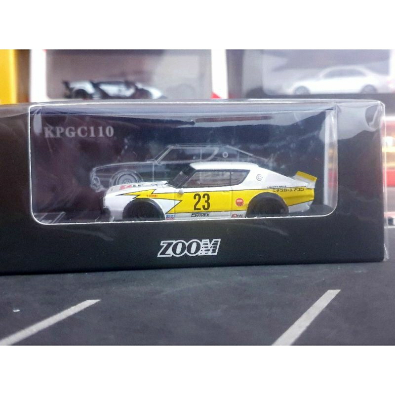Jual Diecast Zoom Nissan Skyline KPGC 110 kenmary LBWK Hoshino Retro ...