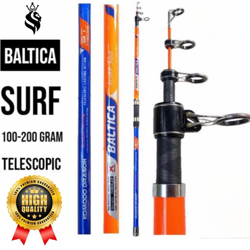 Jual JORAN SURF BALTICA joran telescopic joran Pasiran joran tebingan ...
