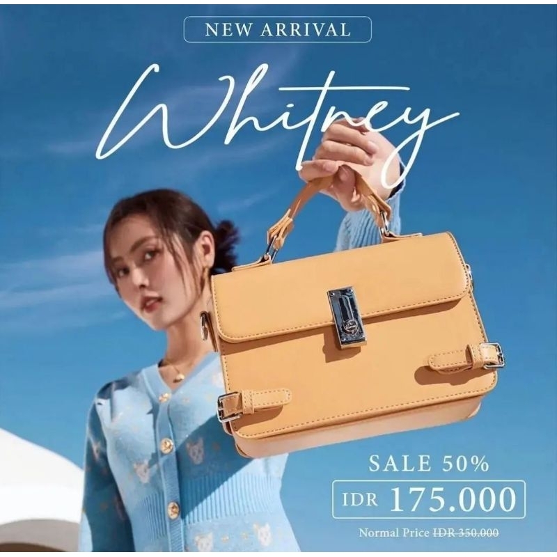 Jual PROMO 10.10 JIMS HONEY TAS SELEMPANG WANITA JH WHITNEY WITNEY KADO ...