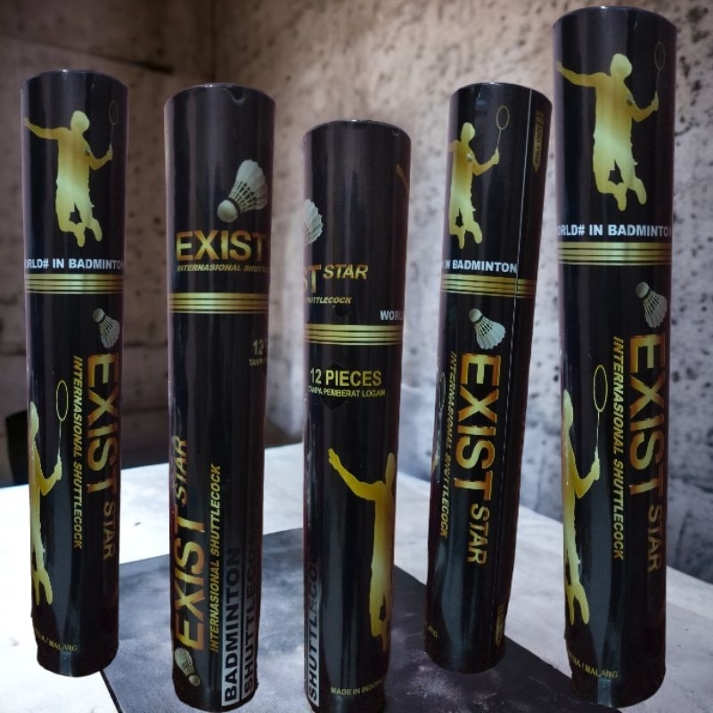 Jual Shuttlecock Badminton Exist Start / Bola Badminton Merek Exist ...