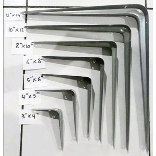 Jual siku rak dinding 4x 5 inch ( 10x12.5cm ) siku besi salon ...