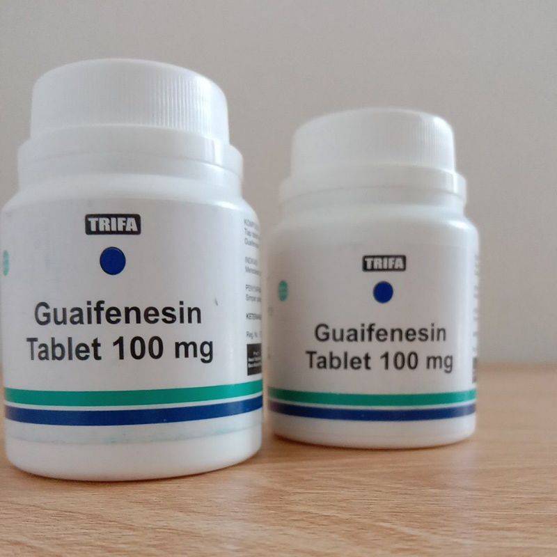 Jual GUAIFENESIN TRIFA 100 mg BOTOL 100 tablet GG-Obat Batuk | Shopee ...