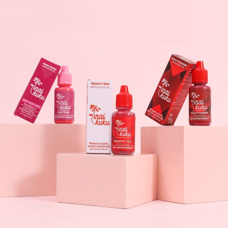 Jual Inai Kuku Muslim Halal 15ml | Pacar Kuku | Pewarna Kuku | Kutek ...