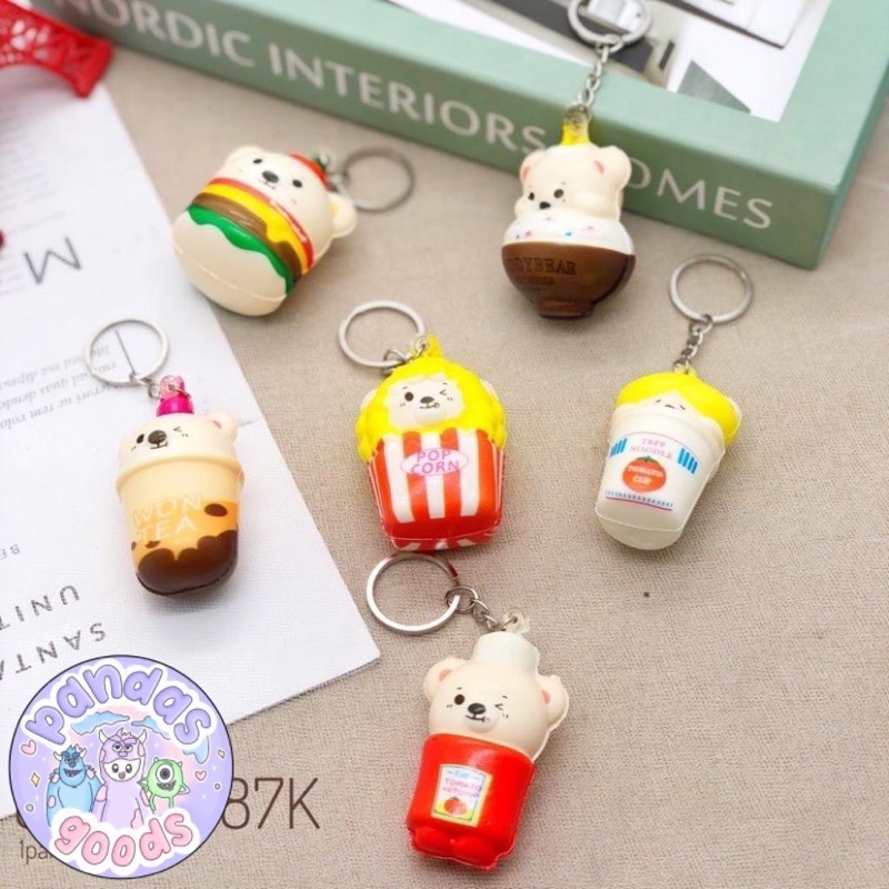 Jual SQUISHY FAST FOOD CUTE POPCORN BURGER | Shopee Indonesia